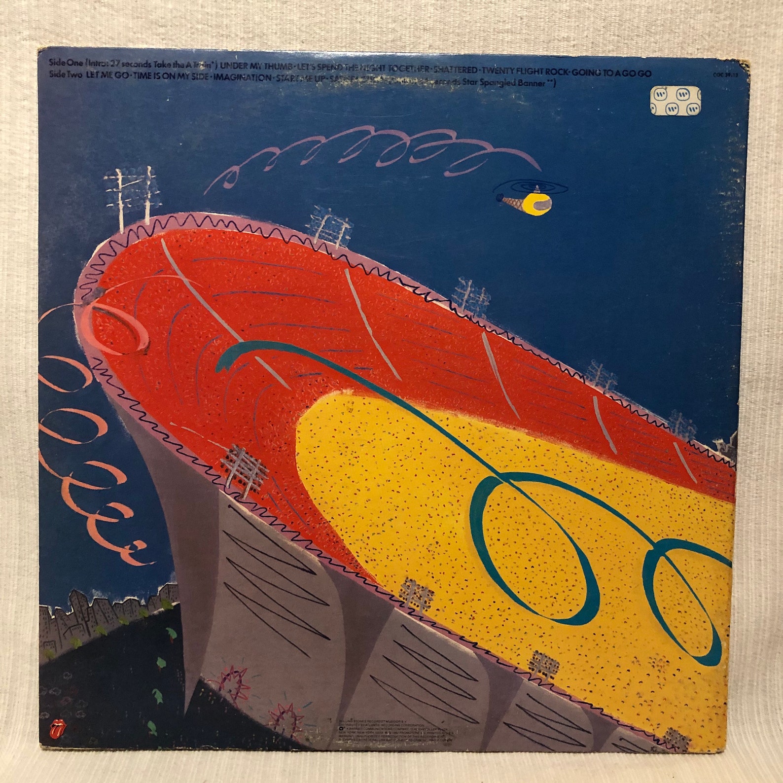 The Rolling Stones Still Life Vinyl LP 1982 Live Album Rolling | Etsy