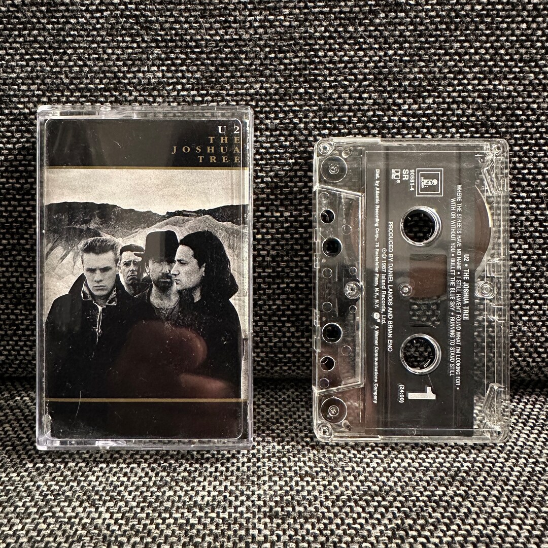 U2 the Joshua Tree Cassette Tape 1987 Alternative Rock Classic Rock - Etsy