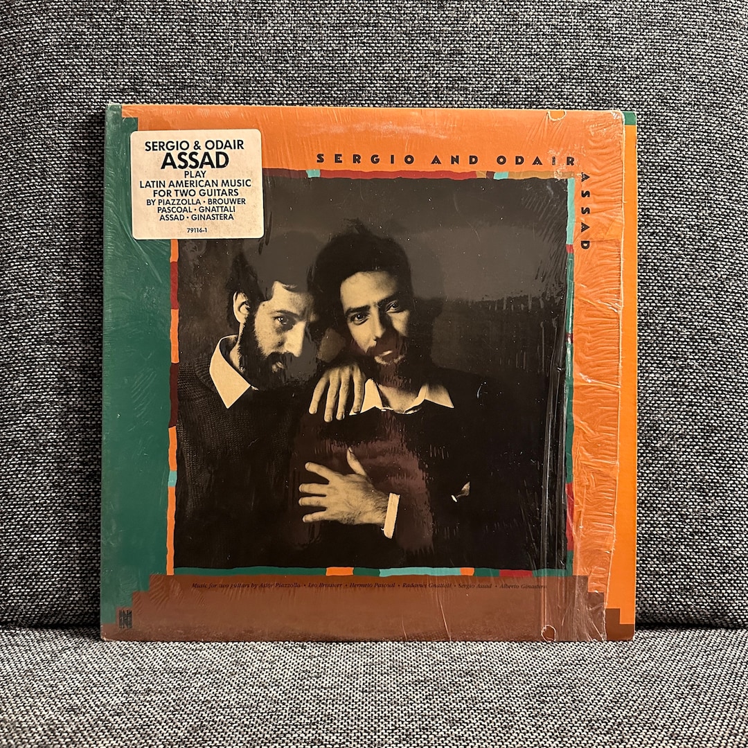 Sergio & Odair Assad Music for Two Guitars Vinyl Record 1985 - Etsy