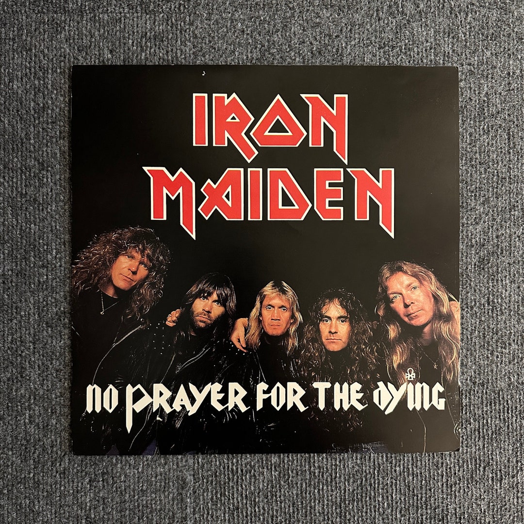 Iron Maiden No Prayer for the Dying PROMOTIONAL Poster Flat From 1990 ...