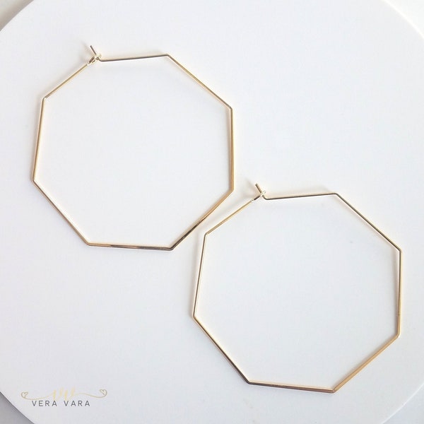 Octagon Earrings - Etsy Canada