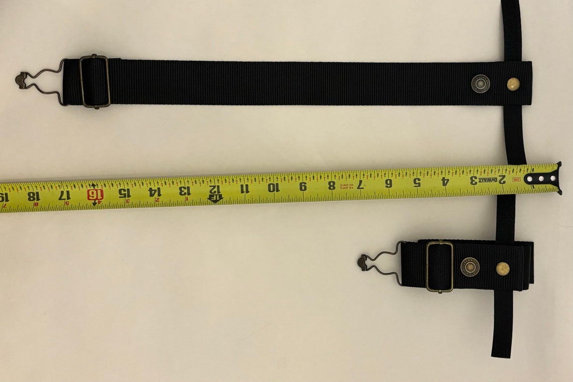 Extra Long Snap on Overall Strap Extensions for Liberty, Roundhouse ...