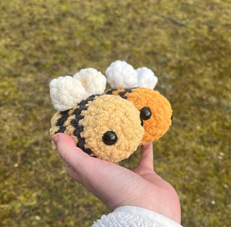 CHONKY MINI BEE / Bumblebee Honey Plushie Toy Fidget Sensory Anxiety ...