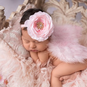 Pink Newborn Angel Wings, Baby Wings, Baby Fairy Wings, Newborn Wings ...