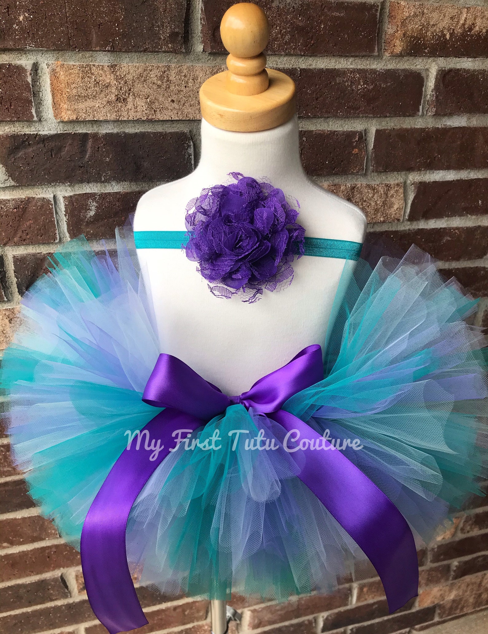 Under the Sea, Mermaid Tutu, Tutu and Headband, Baby Tutu, Ocean Themed ...