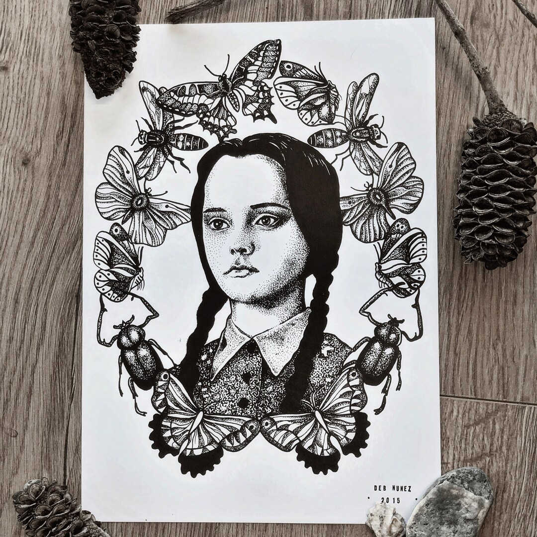 Wednesday Addams - Etsy