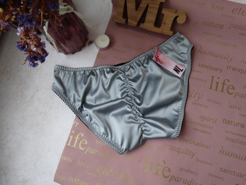 Silk Brief Panties for Men Sissy Lingerie Mens Lingerie - Etsy