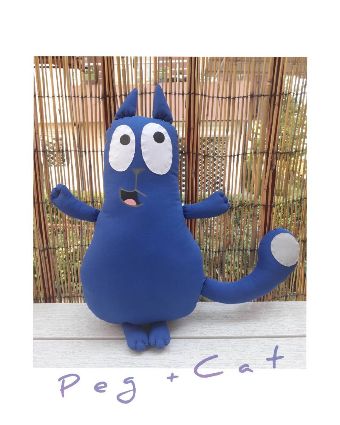 Blue cat Peg Cat Cat Peg and Cat Peg plus Cat Cat soft | Etsy