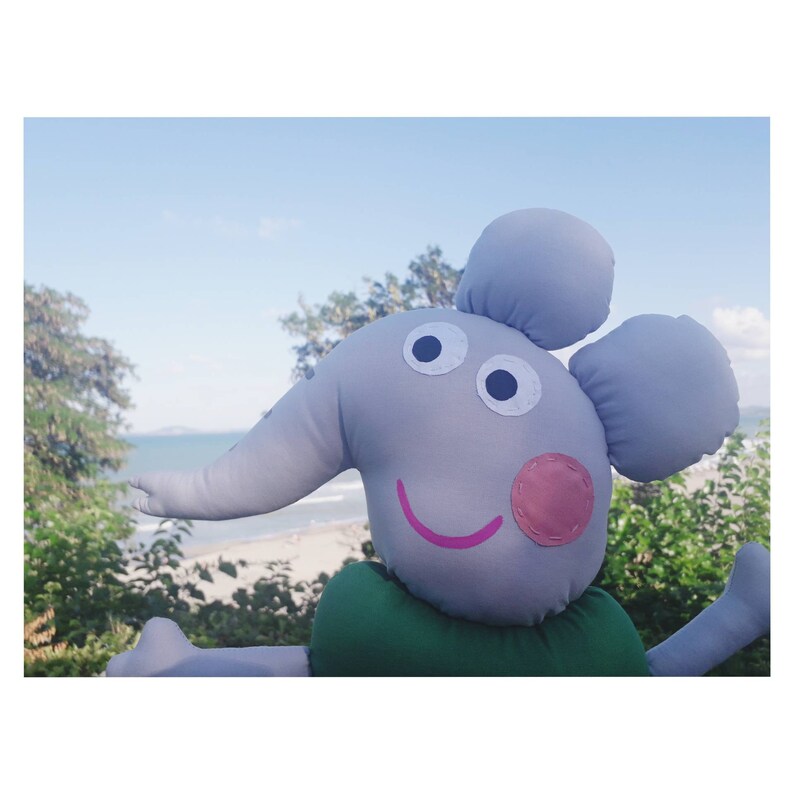 Edmond Elephant Peppa pig Peppa pig toys Peppa pig friends | Etsy