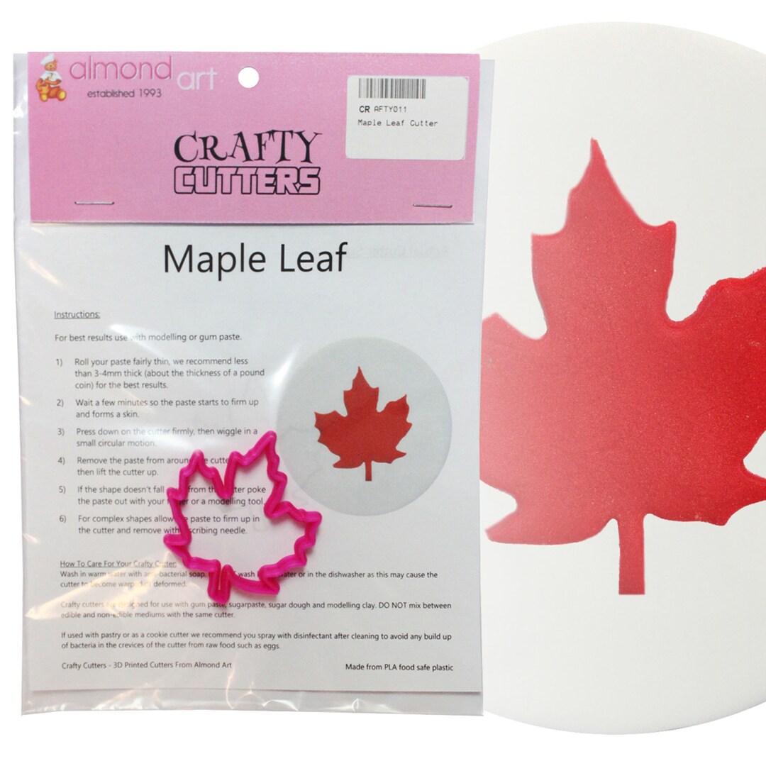 Maple Leaf Cutter - Etsy