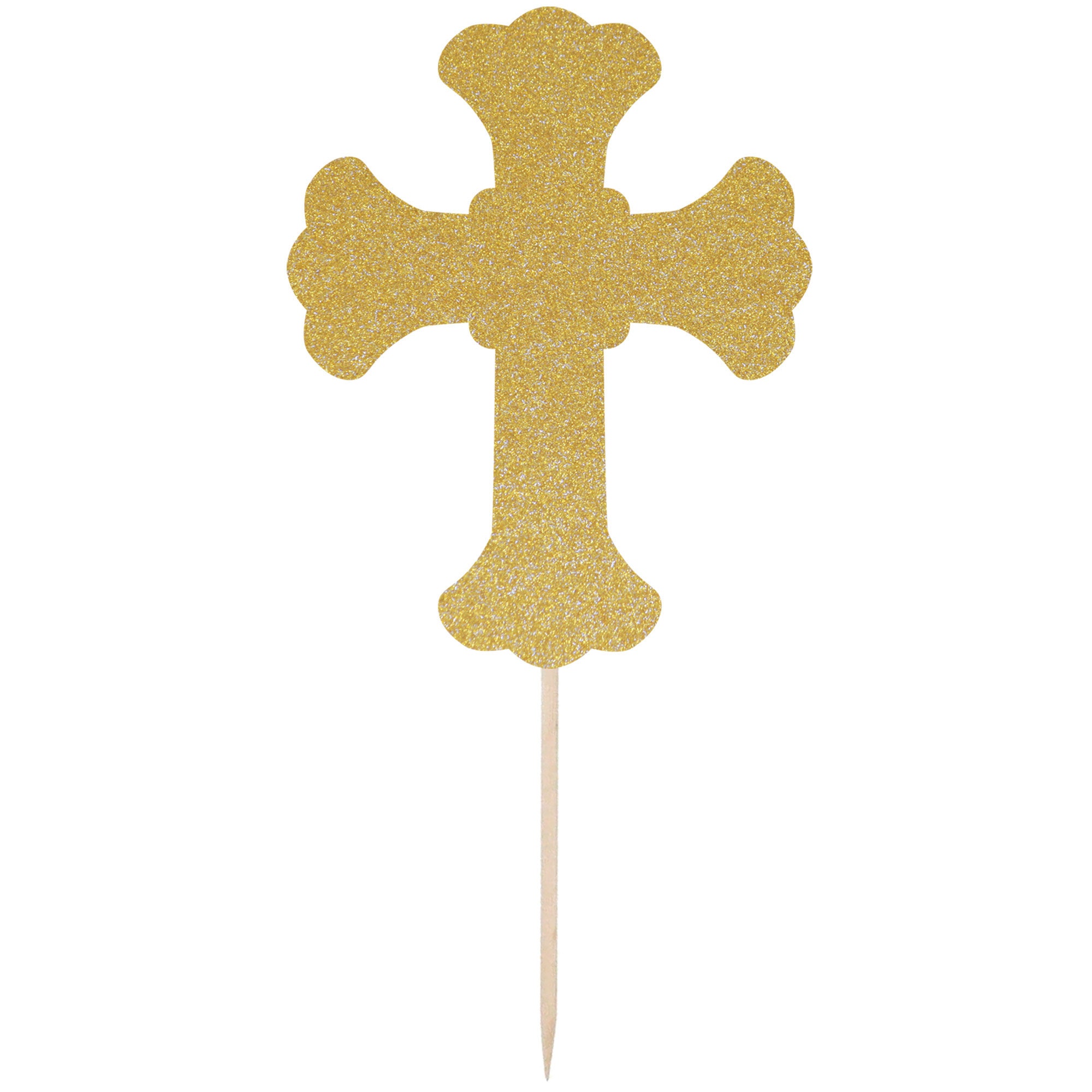 Large Ornate Cross Cake Topper | Etsy