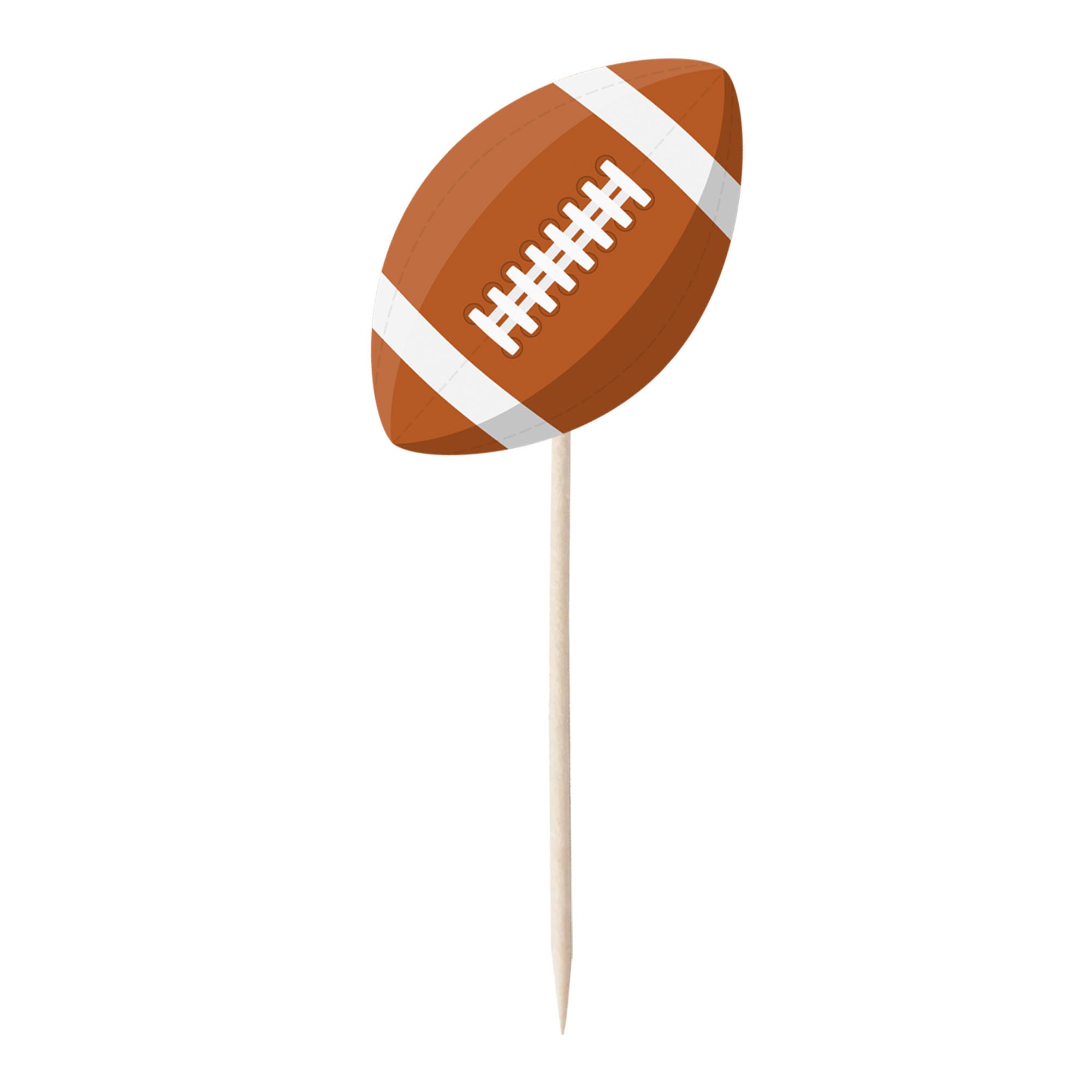 American Football Soccer Cupcake Toppers Tops Picks Pics - Etsy