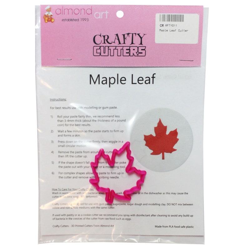 Maple Leaf Cutter - Etsy