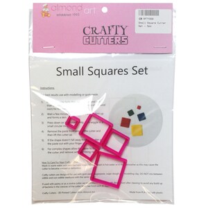 Small Square Craft/icing Cutter Set 5pc - Etsy