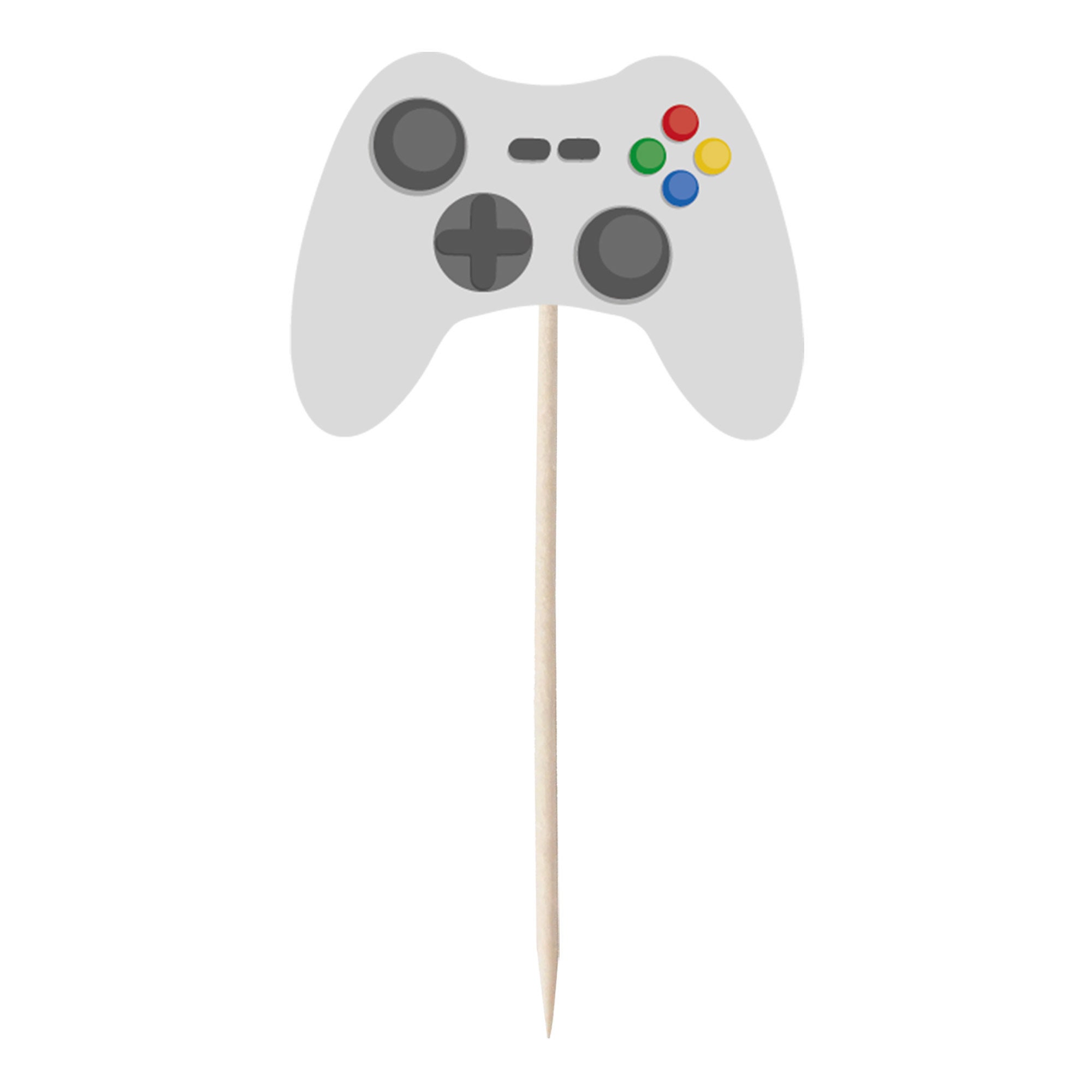 Console Gaming Cupcake Toppers Tops Picks Pics 12pk - Etsy