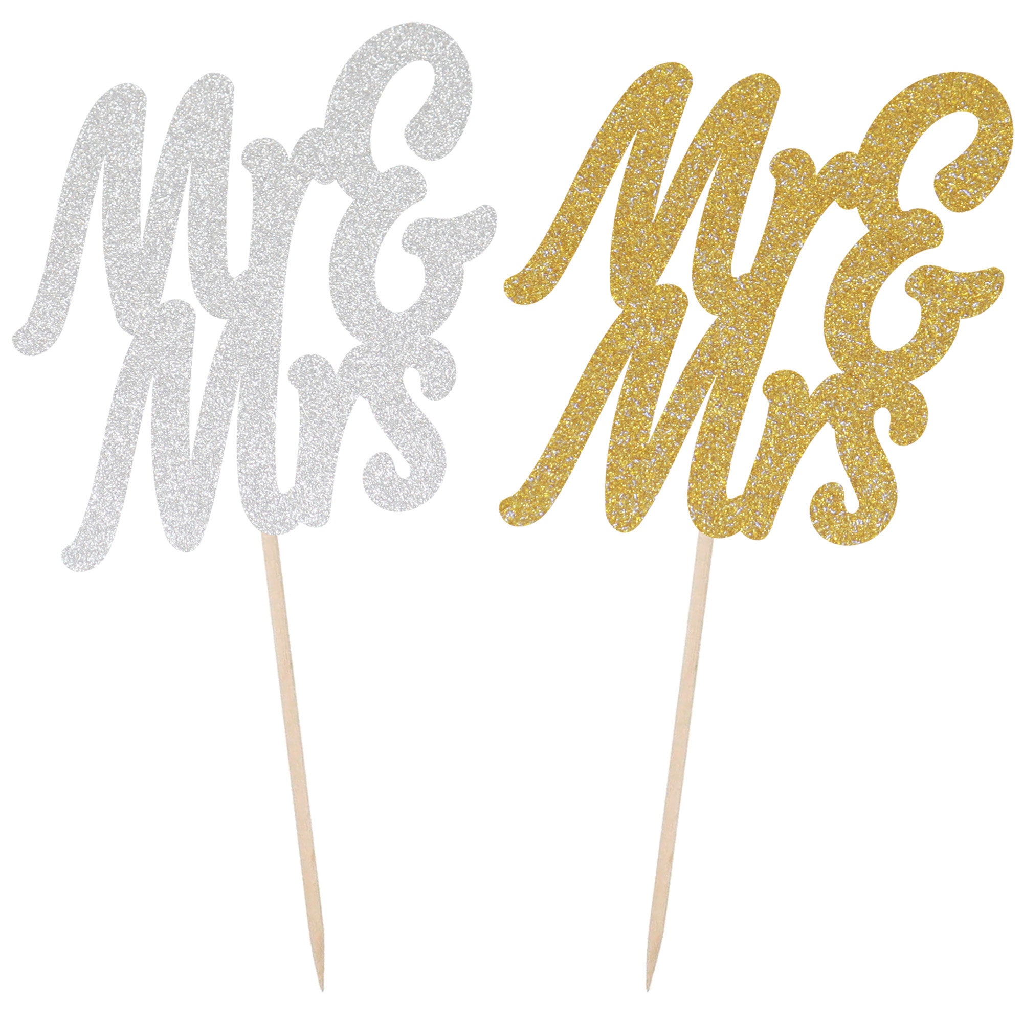 Large Mr & Mrs Cake Topper - Etsy