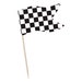Checkered Sandwich Flag Cupcake Toppers Tops Picks Pics - 12/pk - Etsy UK