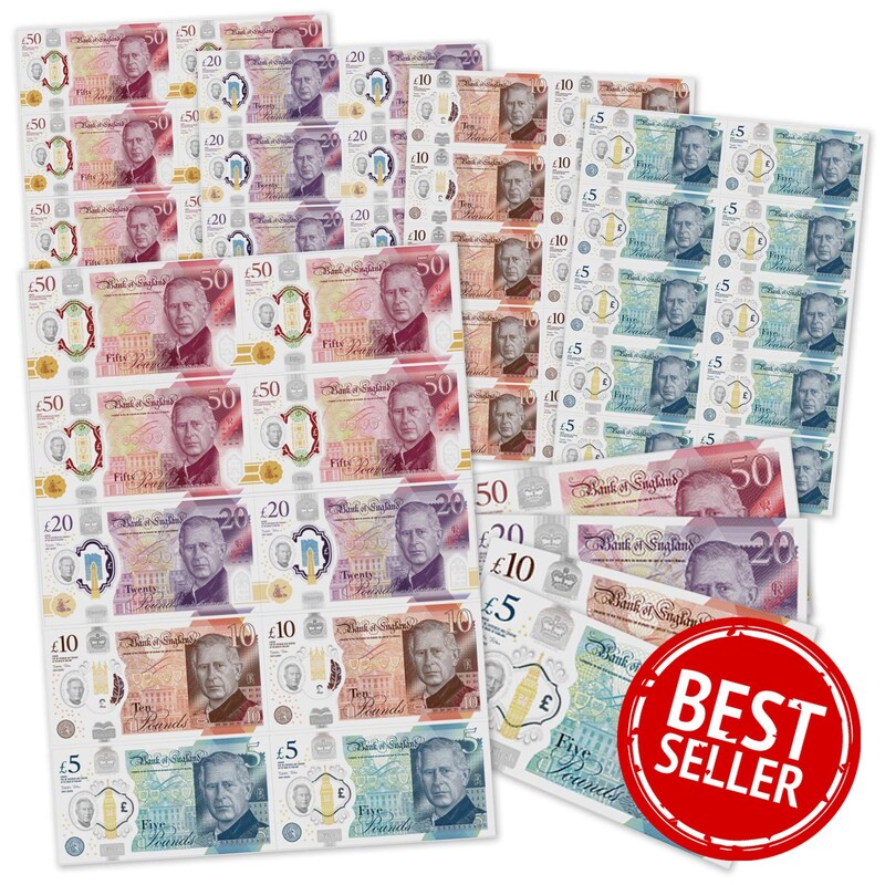Pretend Bank Notes - Etsy UK