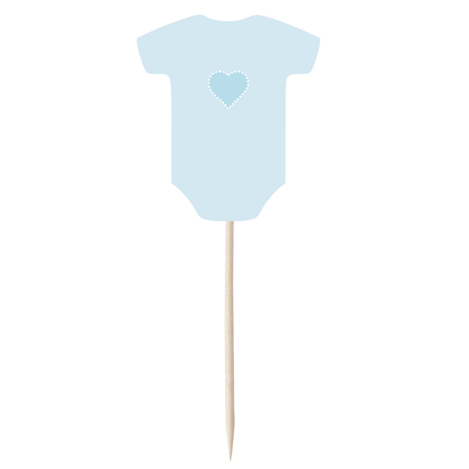 Baby Blue Shower Set Cupcake Toppers Tops Picks Pics 12pk - Etsy UK