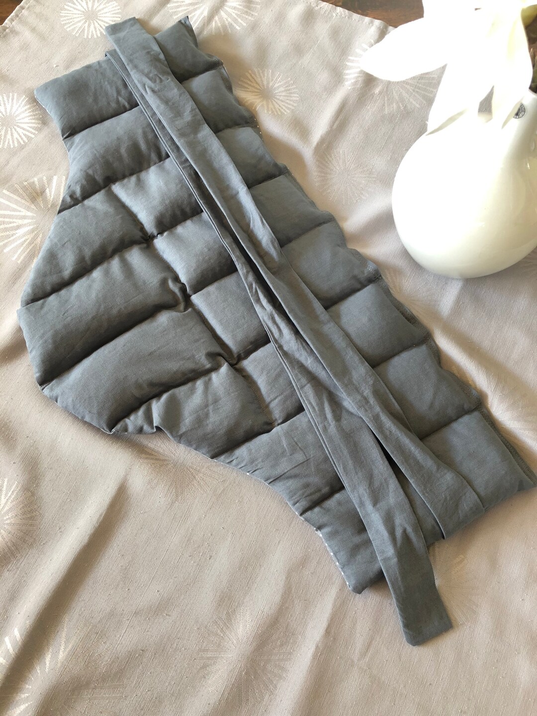 12-chamber Spelled Pillow XXL for Binding Adults Hip Sciatica Heat Belt ...