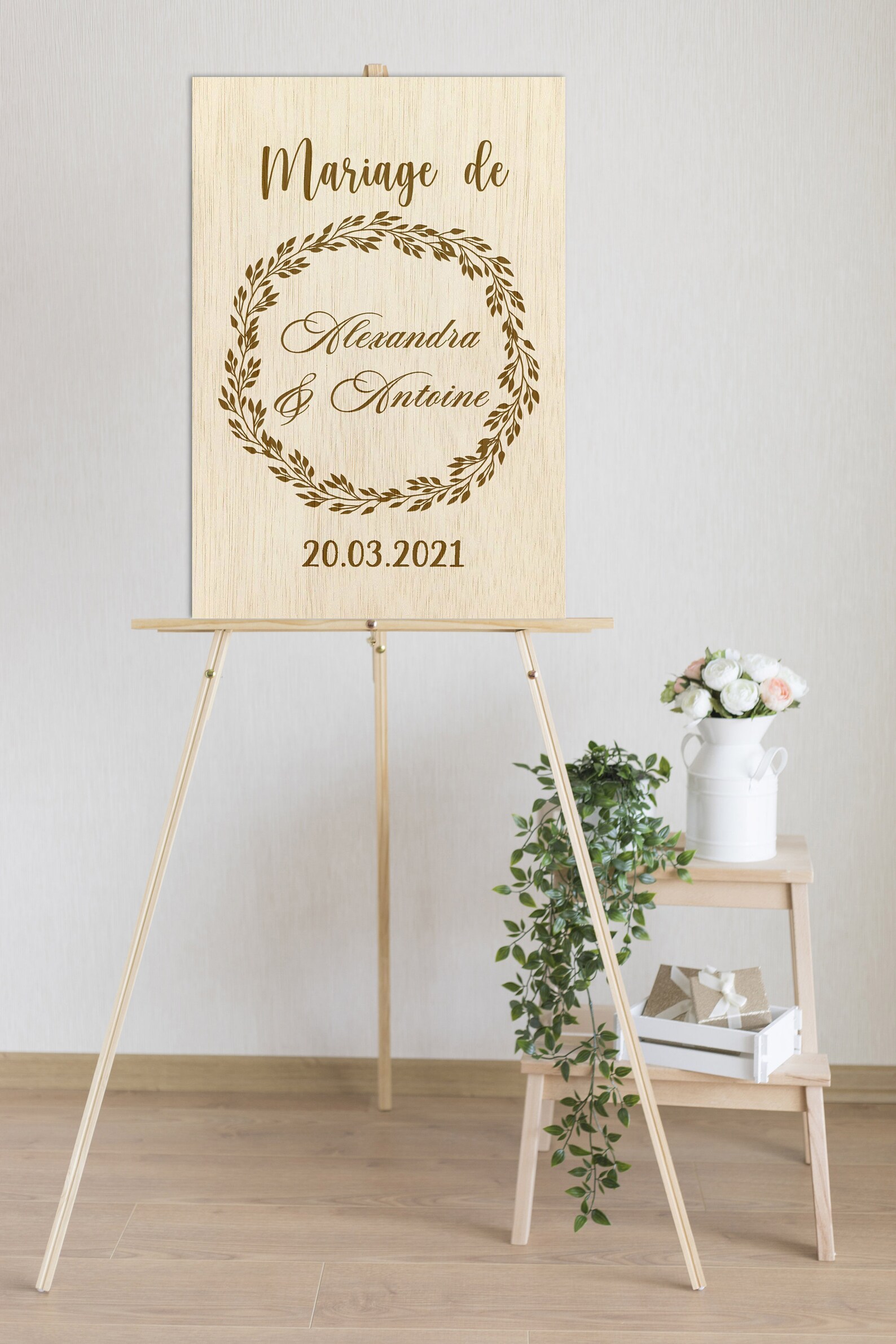 Wooden Welcome Panel for Wedding or Decoration to Customize - Etsy UK