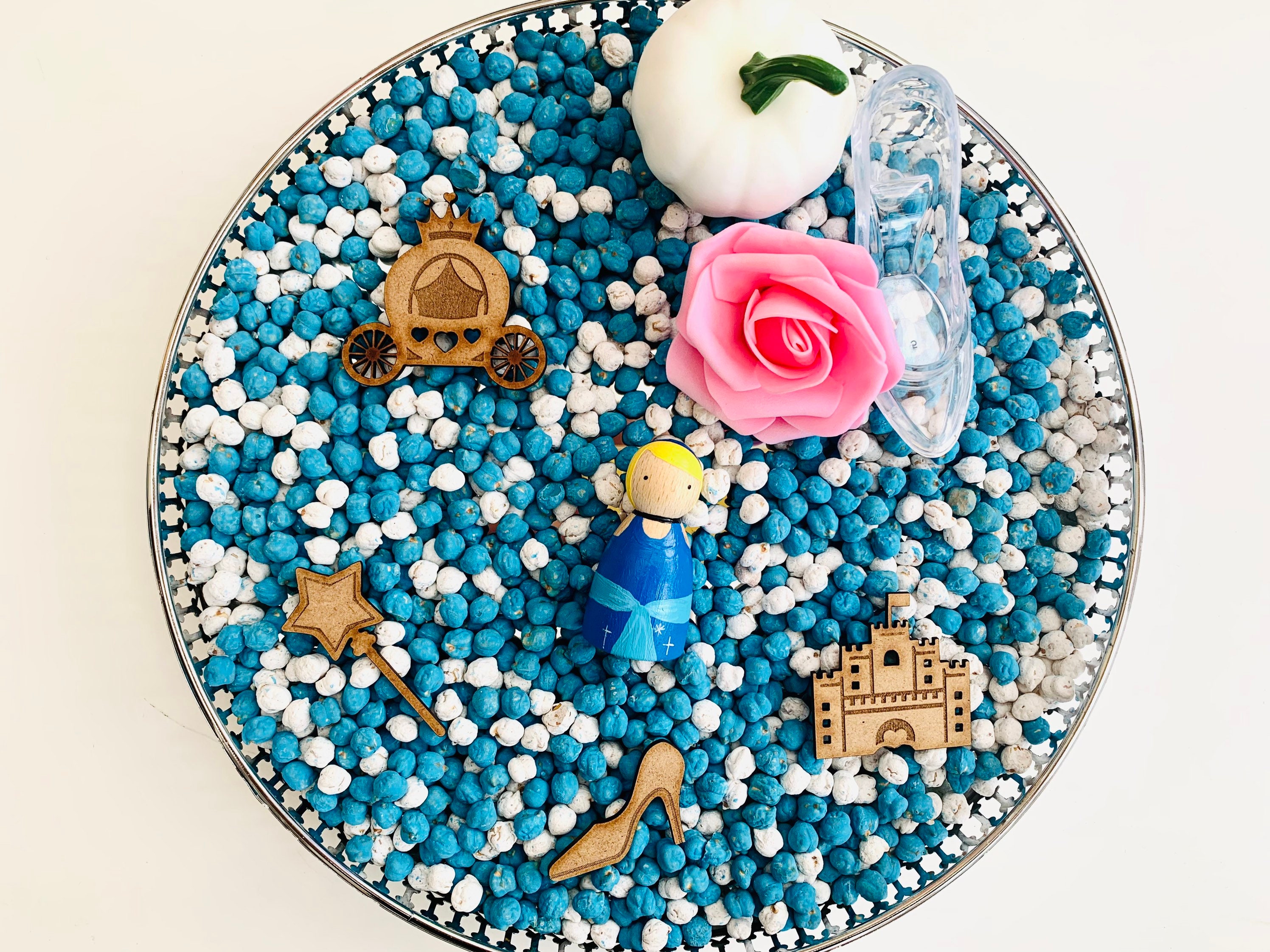 Cinderella sensory kit princess set for girls birthday | Etsy