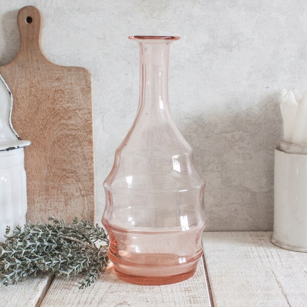 Pink Glass Bottles - Etsy