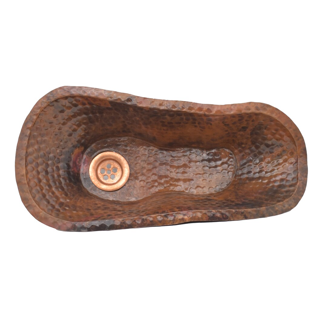 Rustic Narrow Curly River Peanut Undermount Bar Prep Under - Etsy