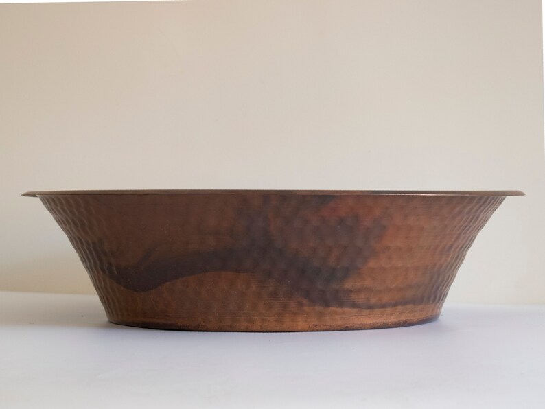 Rustic Copper Foot Soaking Therapy Pedicure Spa Beauty Salon Bowl ...