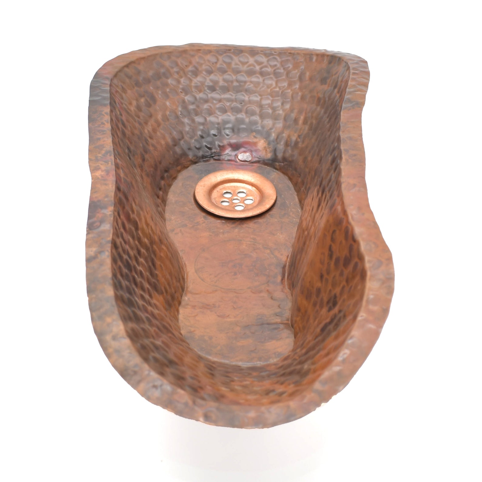 Rustic Narrow Curly River Peanut Undermount Bar Prep Under - Etsy