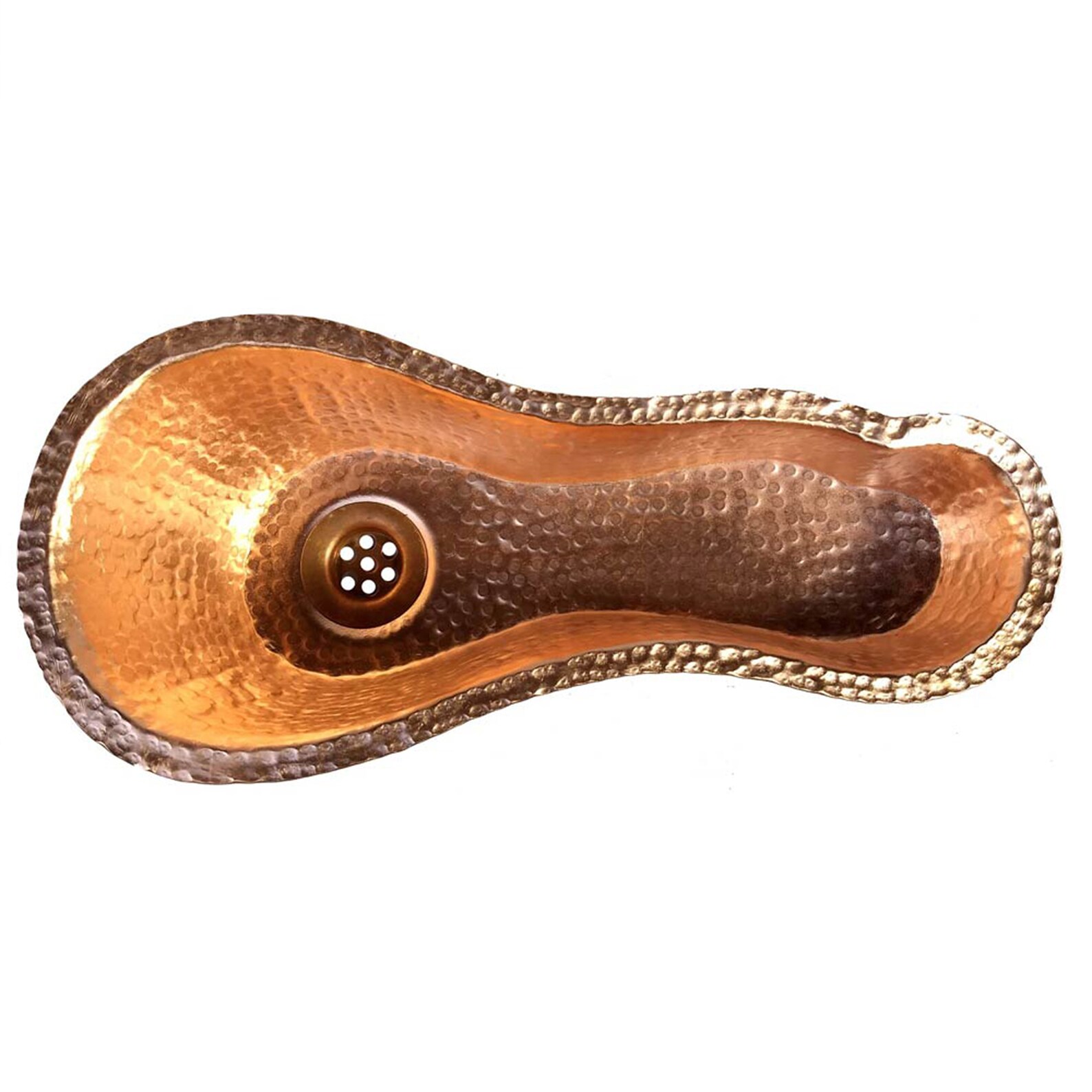 Rustic Narrow Curly River Peanut Undermount Bar Prep Under - Etsy