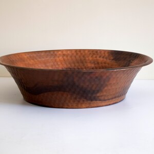 Rustic Copper Foot Soaking Therapy Pedicure Spa Beauty Salon Bowl ...