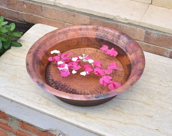 Copper Foot Basin - Etsy