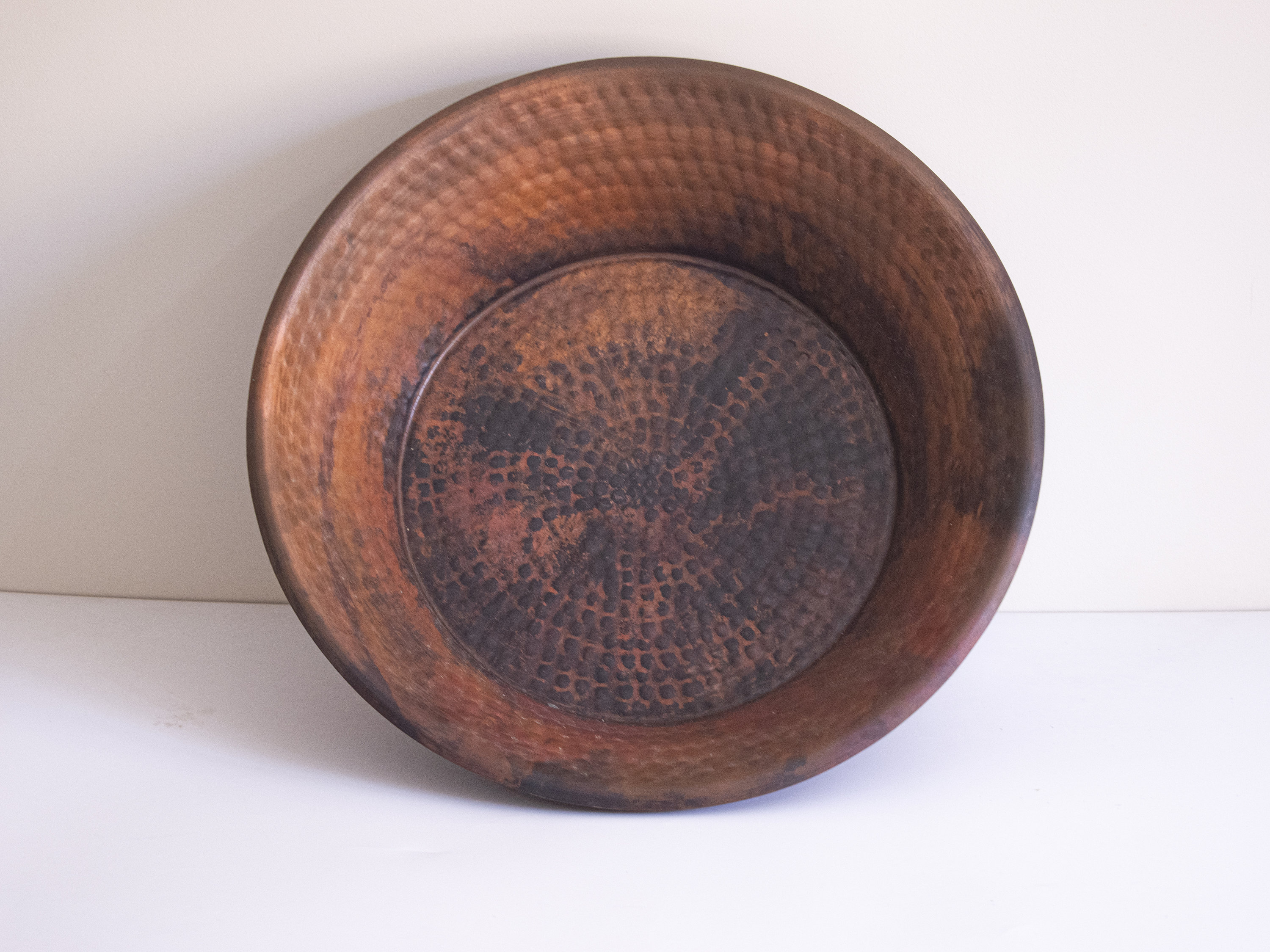 Rustic Copper Foot Soaking Therapy Pedicure Spa Beauty Salon Bowl ...