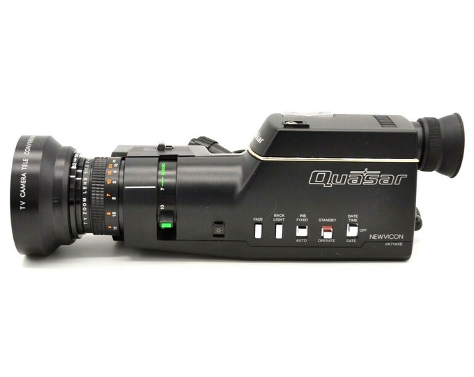Vintage Quasar Color Video Camera Model VK714XE - Etsy