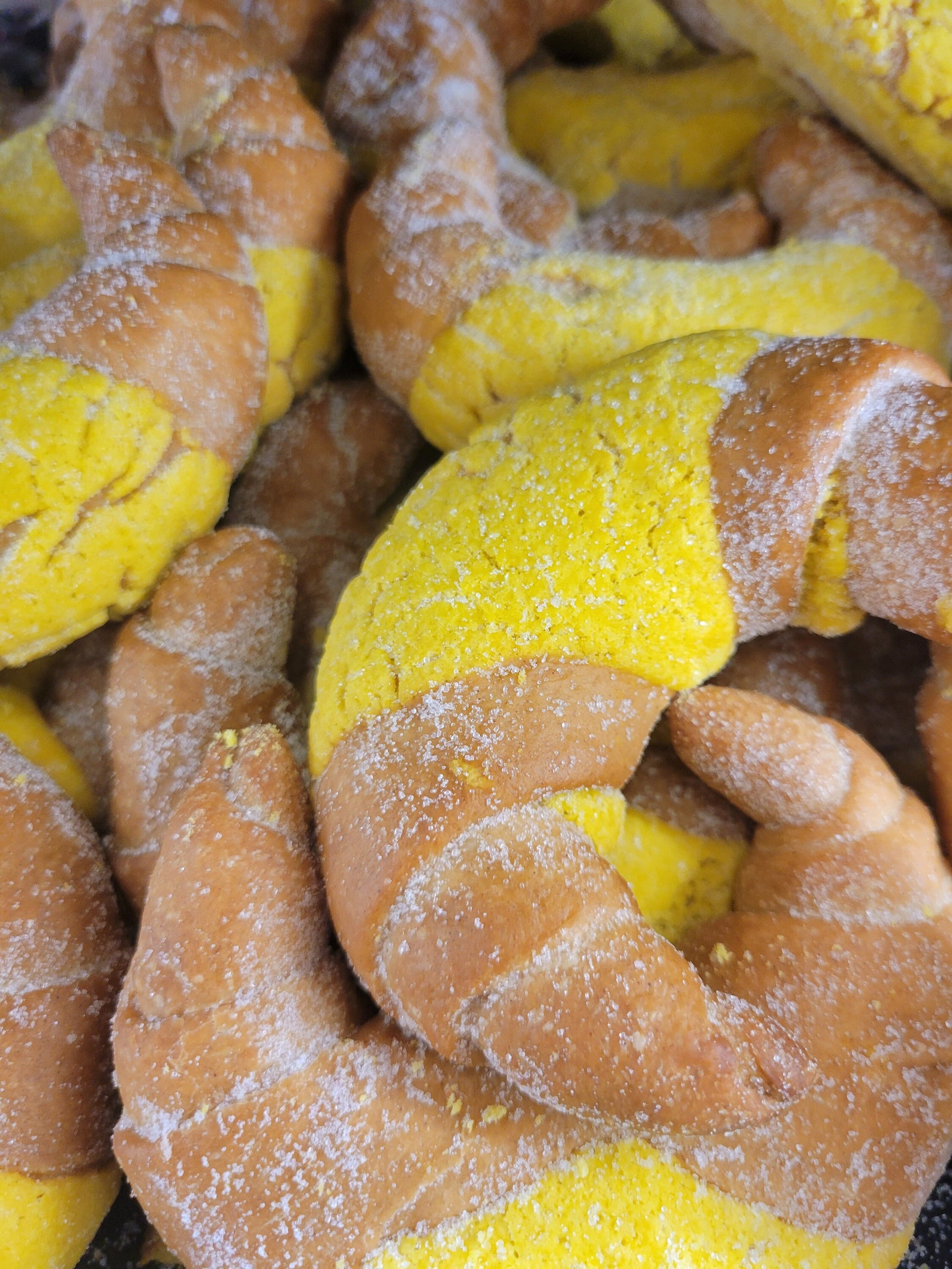 Yellow Cuernitos Mexican Yellow Cuernitos Pan Dulce Mexican - Etsy