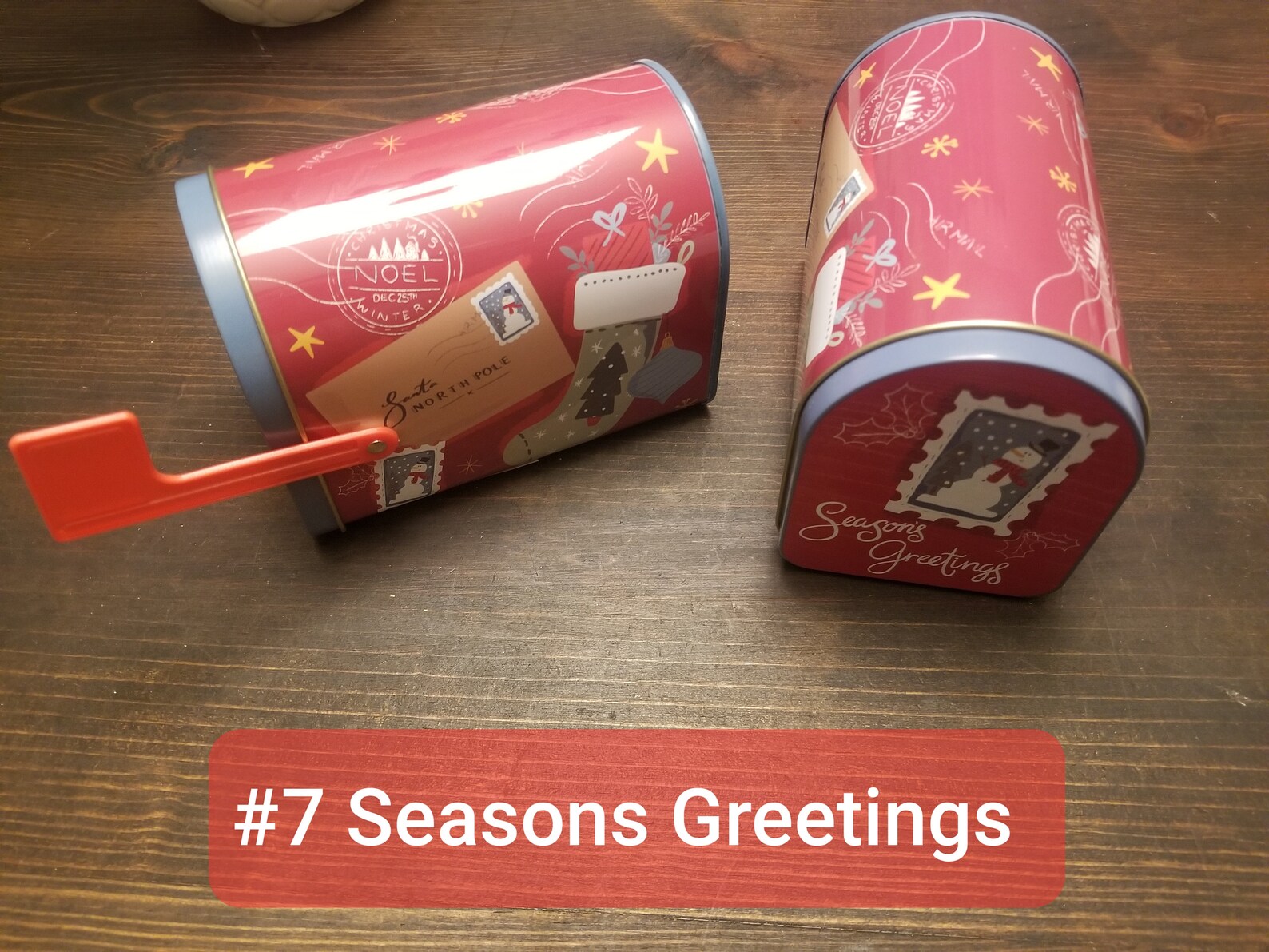 Personalized Santa Mail Metal Mailbox Letters to Santa Santa | Etsy