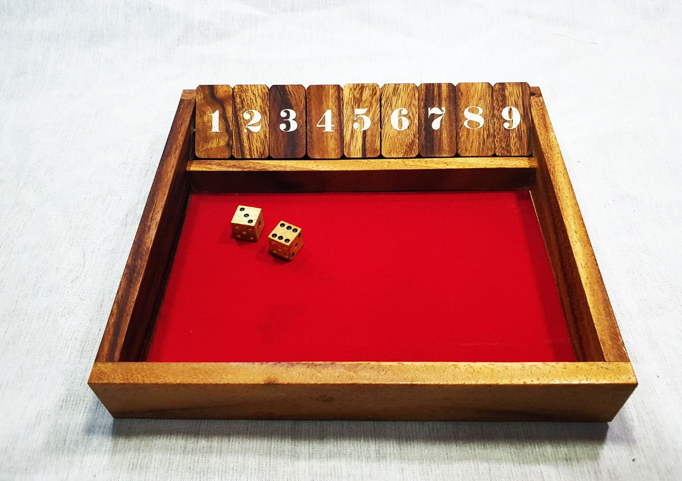 SHUT-THE-BOX ,board Game ,wooden Game ,wooden Toy ,family Board Game ...