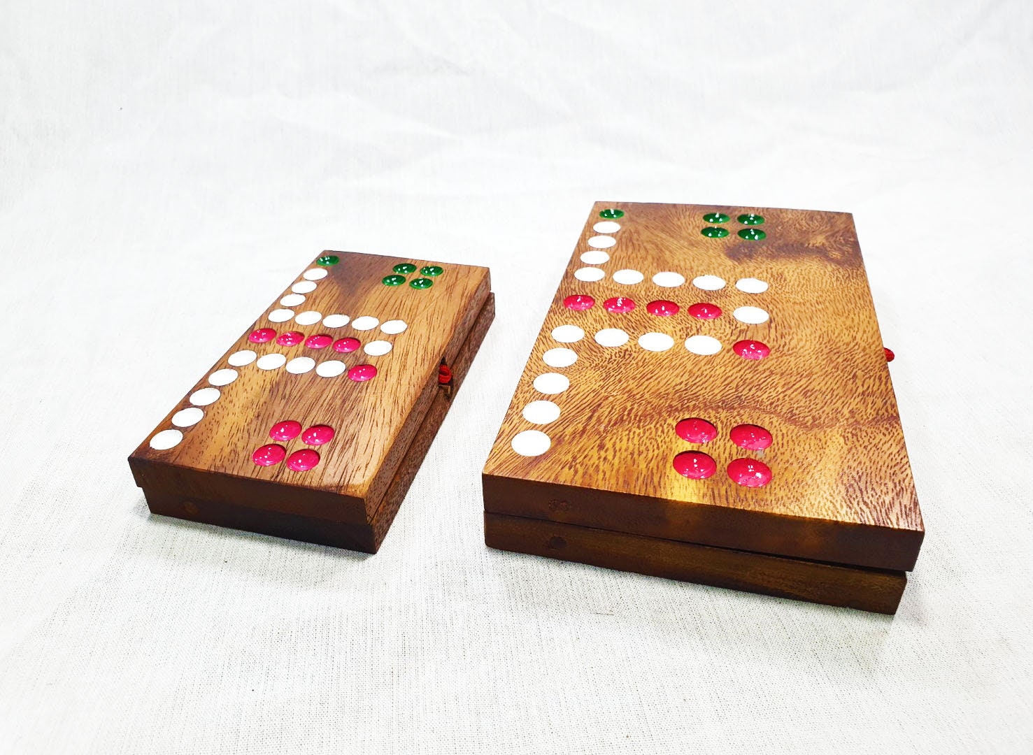 Ludo bead ,board Game ,wooden Game ,wooden Toy , Family Game ,family ...