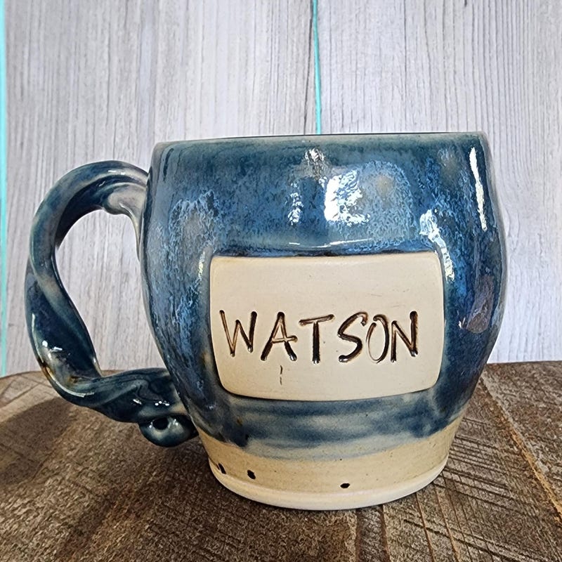 Custom Pottery Mug - Etsy