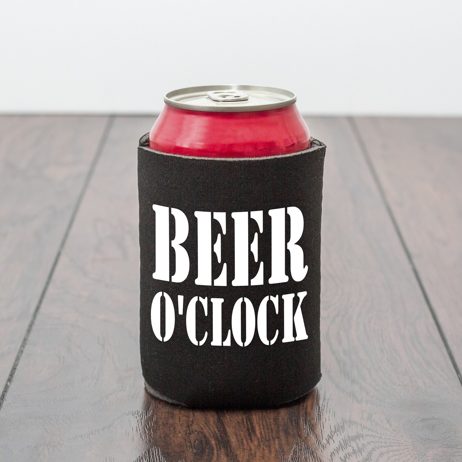 Beer O'clock Drink Can Cooler/beer Cooler/fathers Day Gift/funny Gift ...