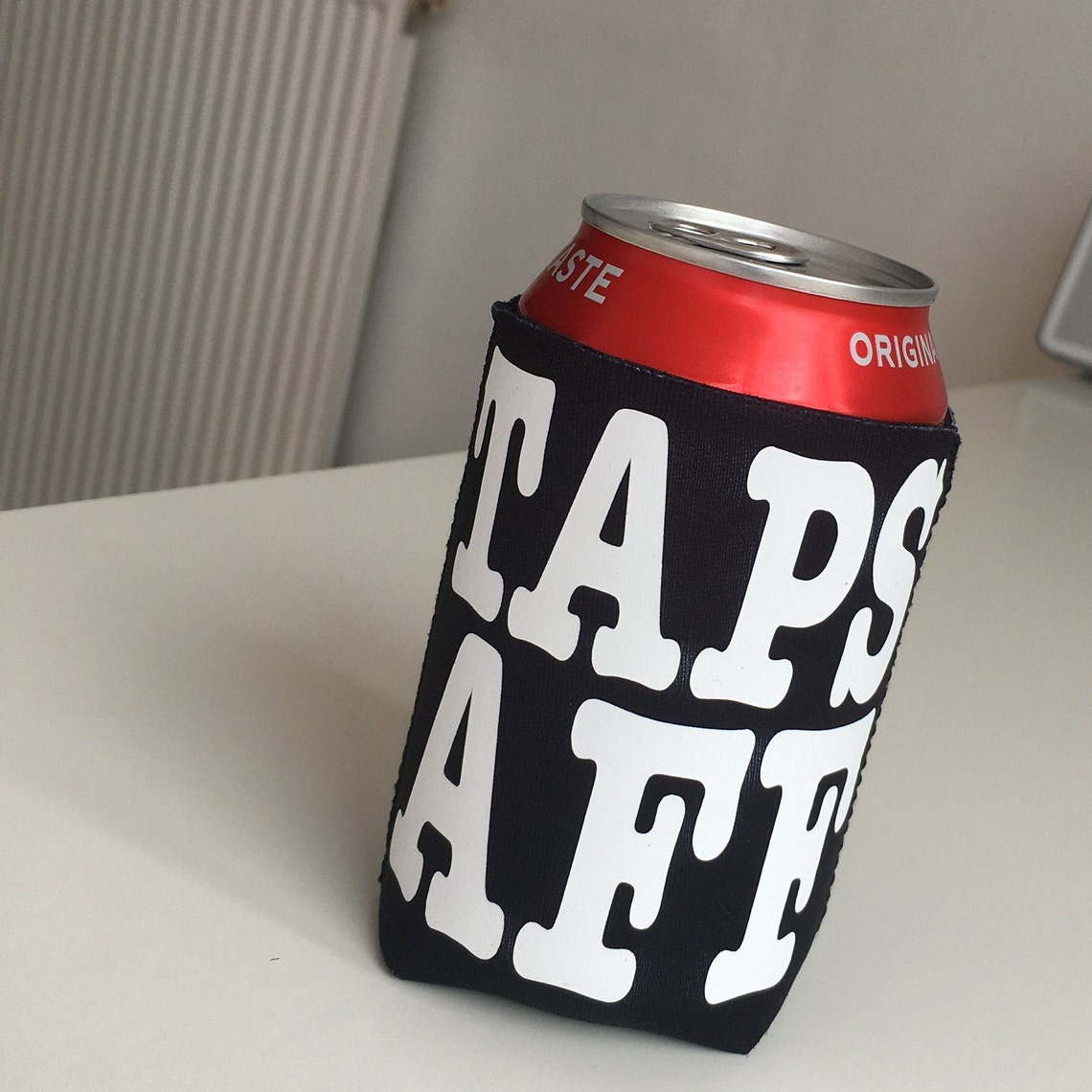 Taps Aff Funny Can Cooler / Funny Scottish Weather Beer Cooler - Etsy