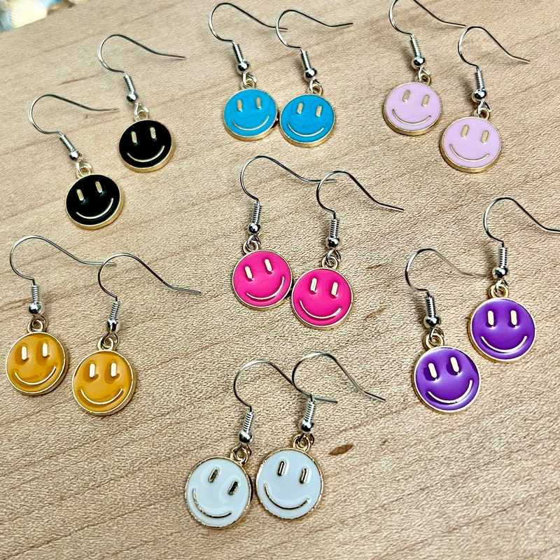 Wire Face Earrings - Etsy