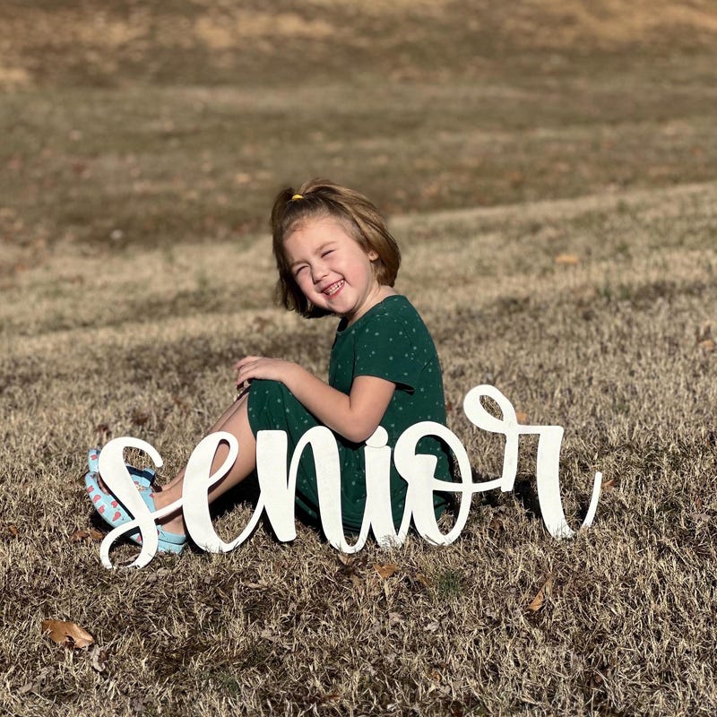 Senior Picture Prop - Etsy