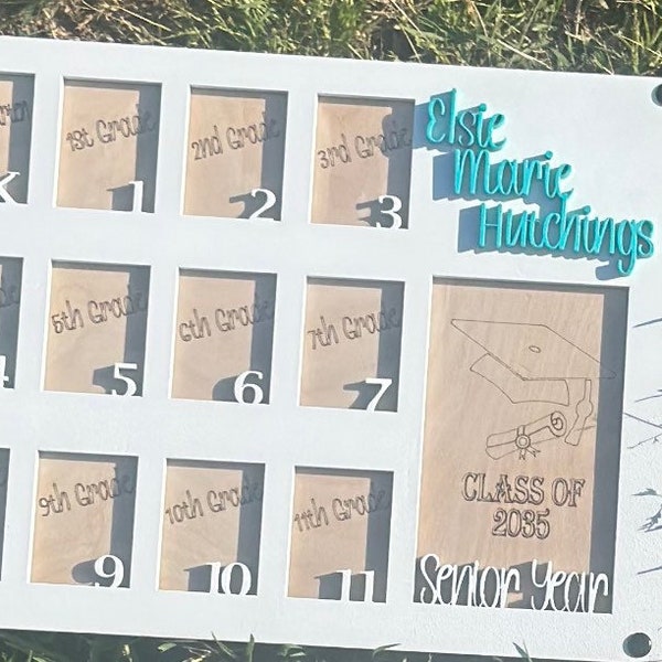 School Picture Frame - Etsy