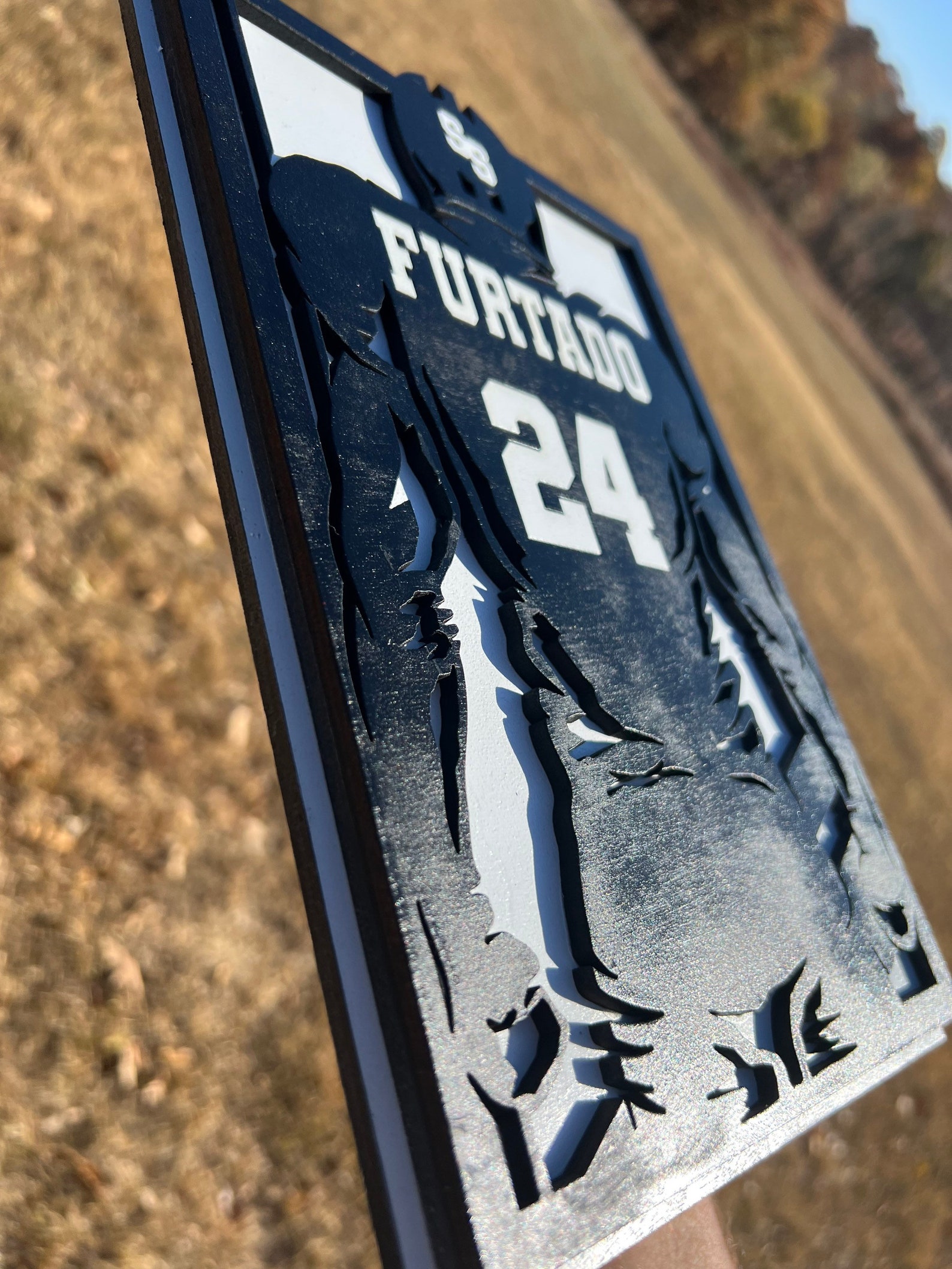 Personalized Football Jersey Sign Custom Football Player - Etsy