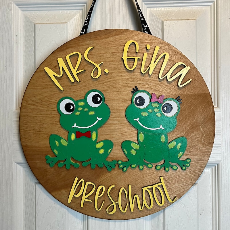 Frog Classroom - Etsy