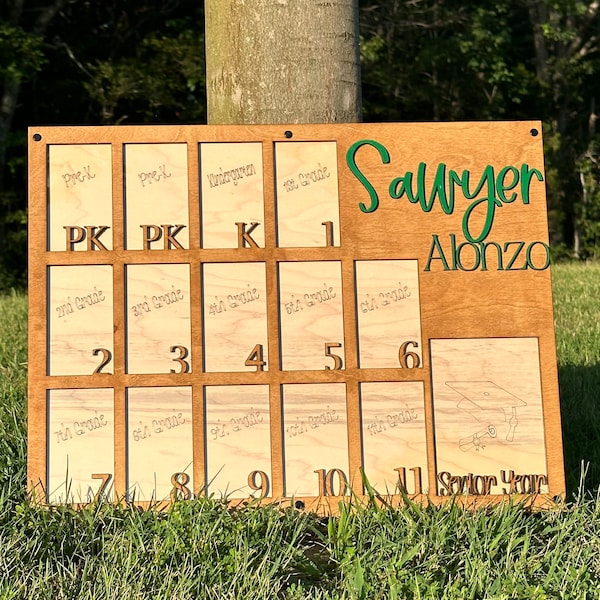 School Picture Frame - Etsy