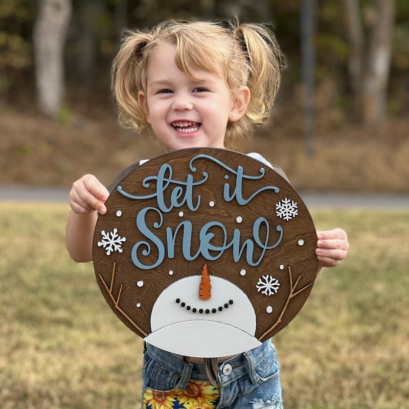 Winter Door Hanger - Etsy