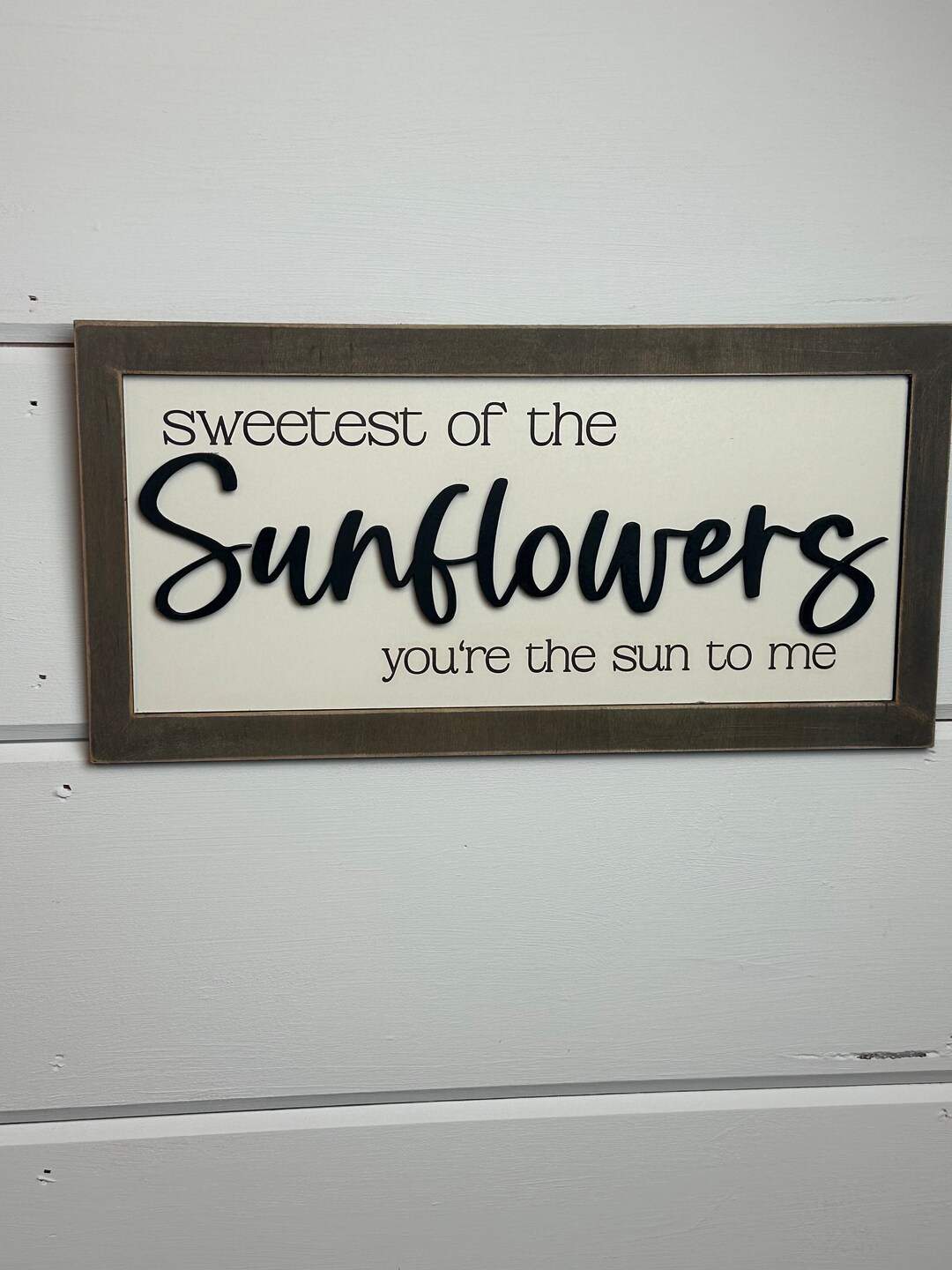 Sweetest of Sunflowers-sunflower Sign, Master Bedroom Sign, - Etsy